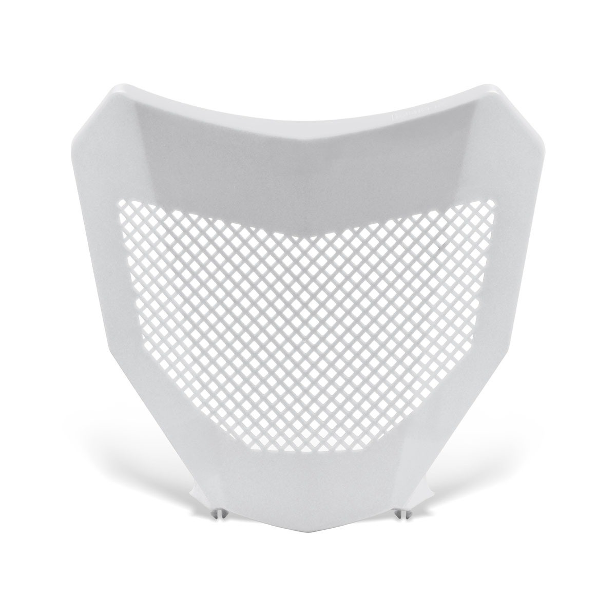 NUMBER PLATE VENTED - BRANCO | Biker Acessórios