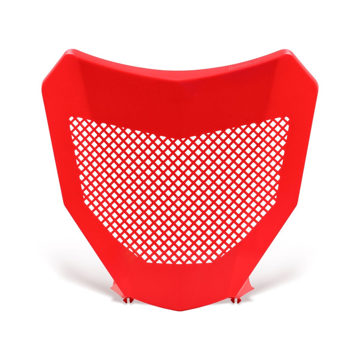 NUMBER PLATE VENTED - VERMELHO | Biker Acessórios