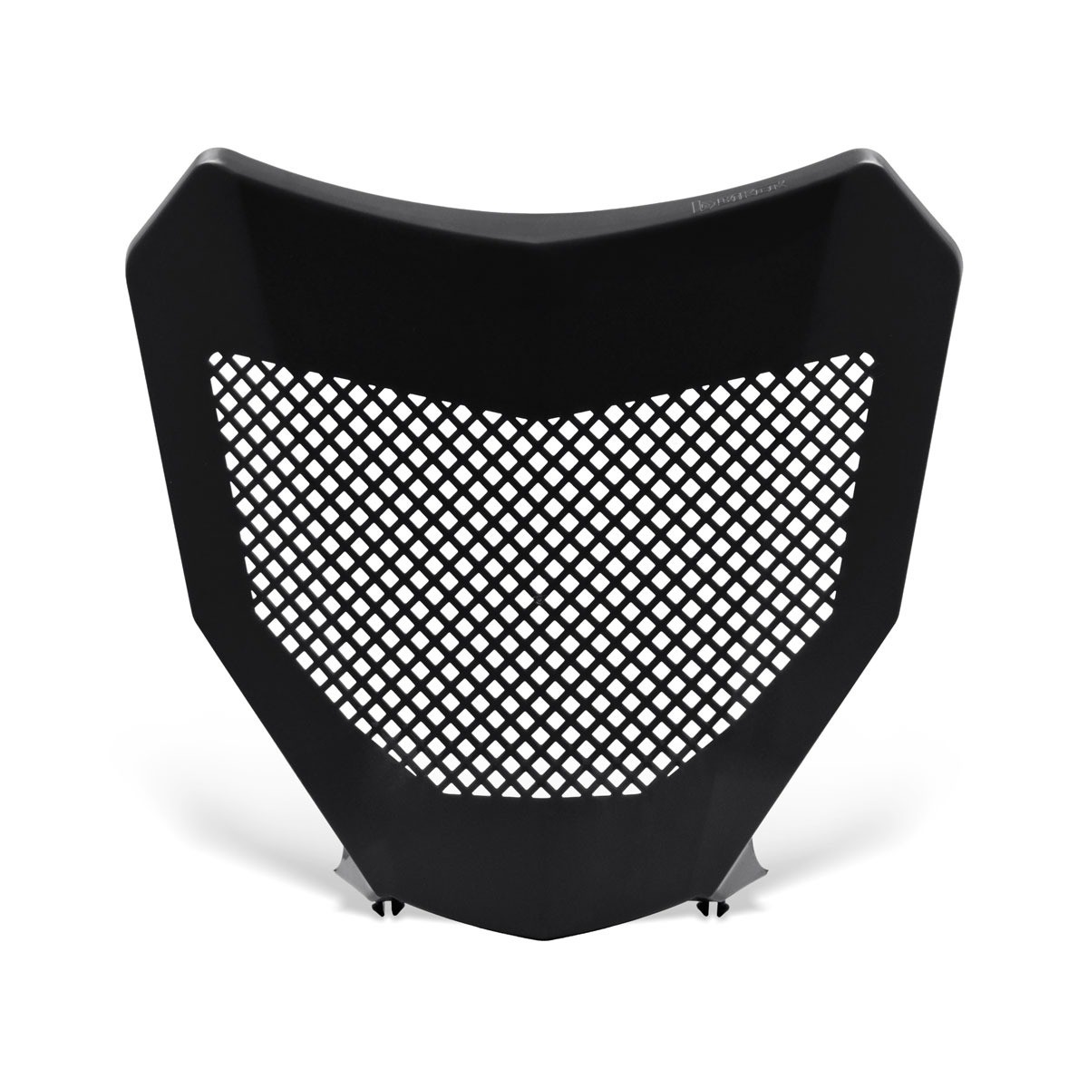 VENTED NUMBER PLATE - BLACK | Biker Acessórios